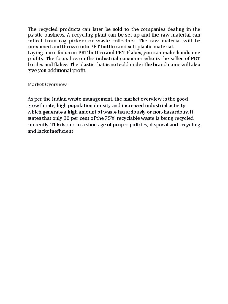 Market Overview | PDF