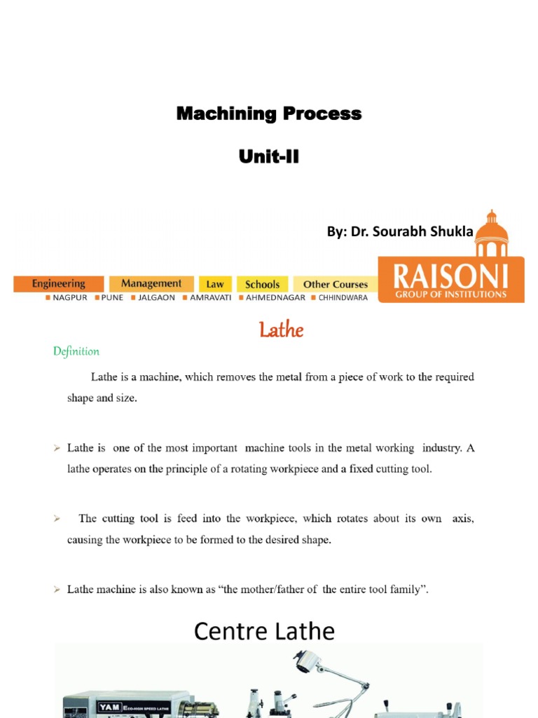MP Unit-2 | PDF | Machining | Crafts