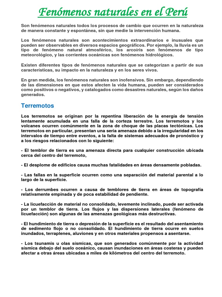 5º TEXTOS DE FENOMENOS. | PDF