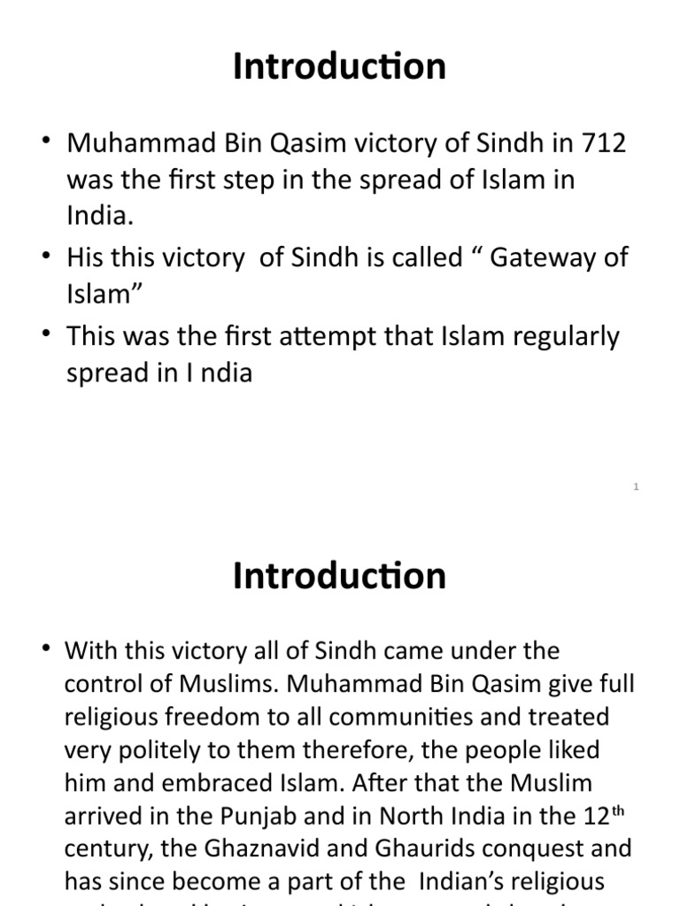 Muhammad Bin Qasim | PDF | Sindh | Arabs