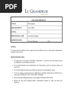 Concierge Bellman Daily Checklist | PDF