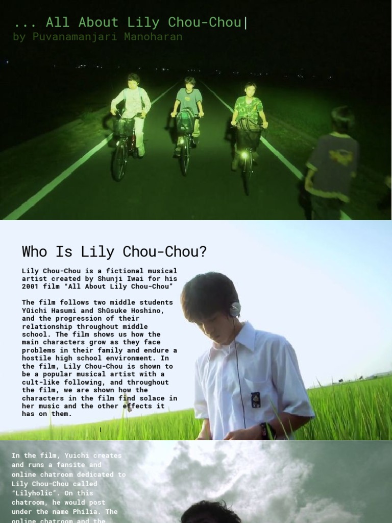 All About Lily Chou-Chou | PDF