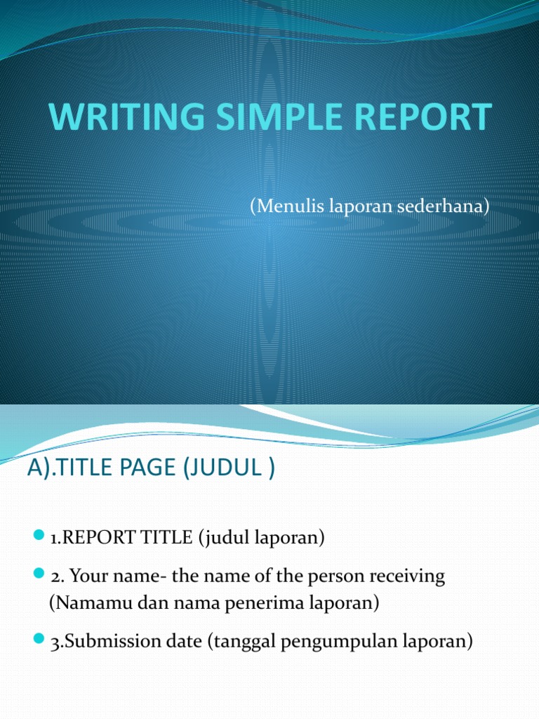 Big Kelas Xii Writing Simple Report | PDF Big Kelas Xii Writing Simple Report | PDF