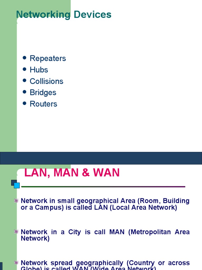 8 Network Devices | PDF | Network Topology | Computer Network