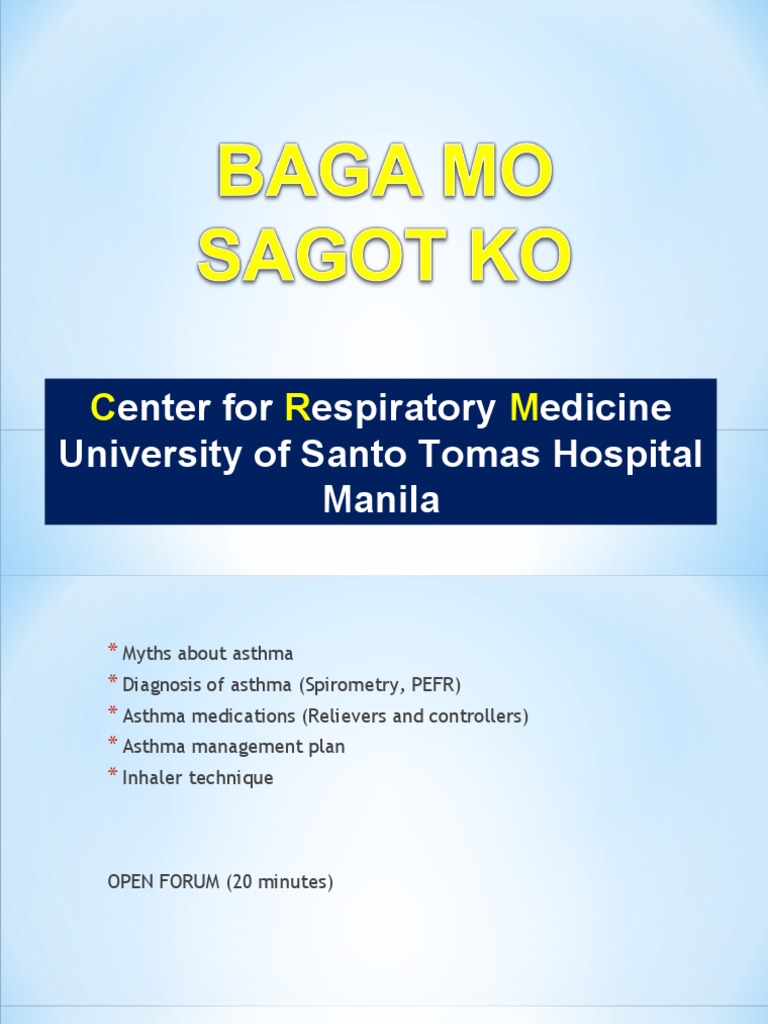 Asthma Lay Forum | PDF