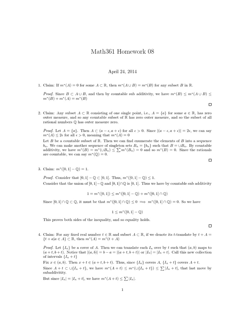 HW8 Solutions | PDF
