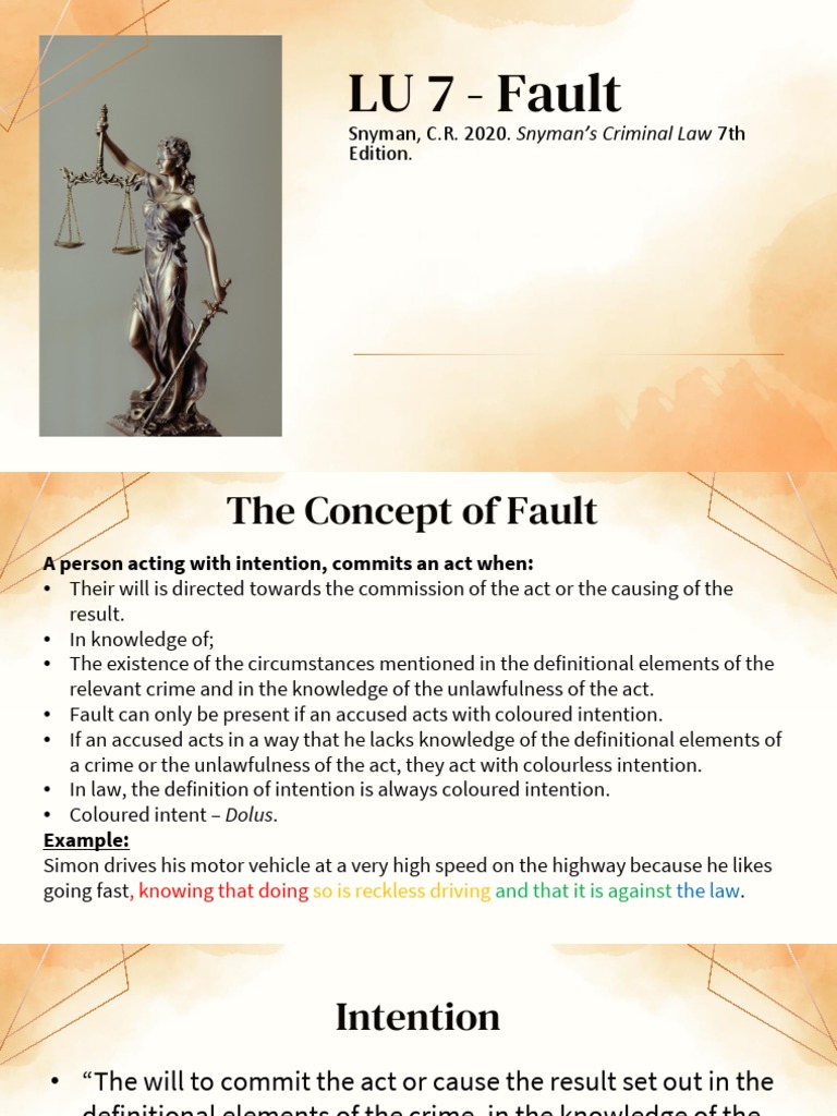 Fault | PDF | Social Science