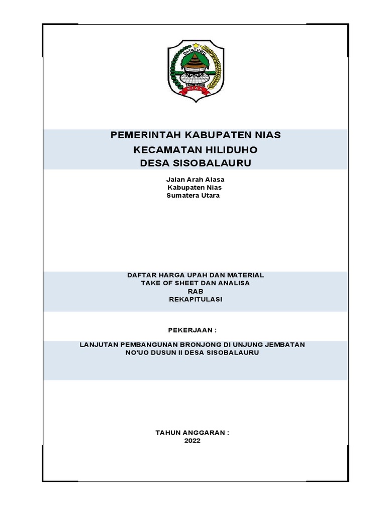 Rab Bronjong Rev Lagi | PDF