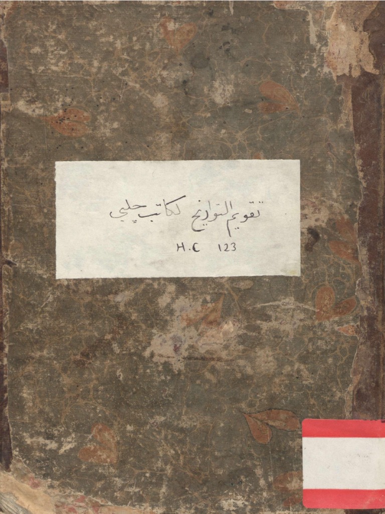 Katip Çelebi, Takvim üt tevarih, c. 1 | PDF