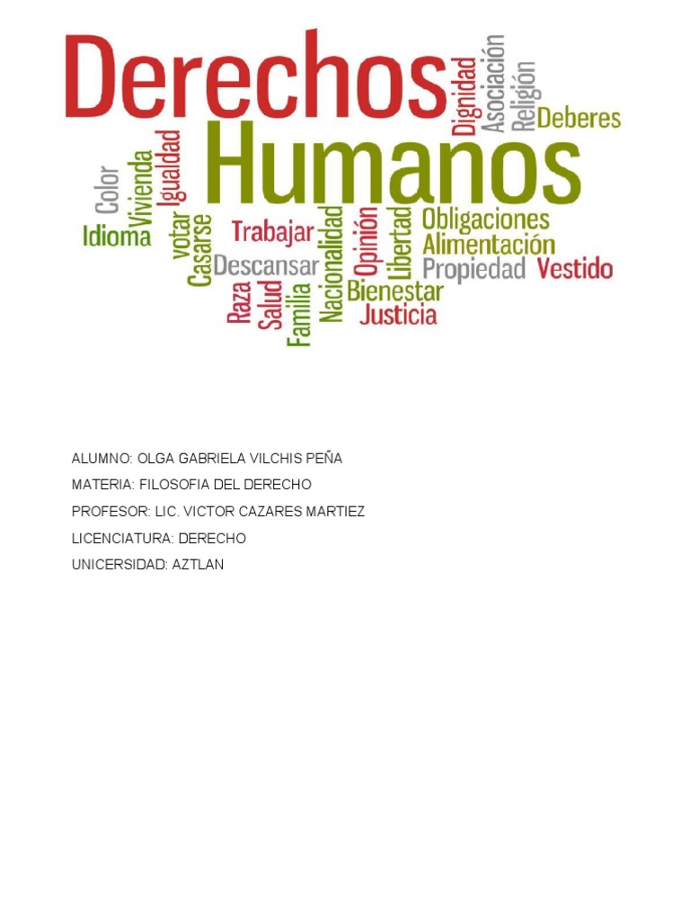 Derechos Humanos | PDF