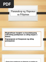 Walong Sinag ng Araw sa Watawat | PDF