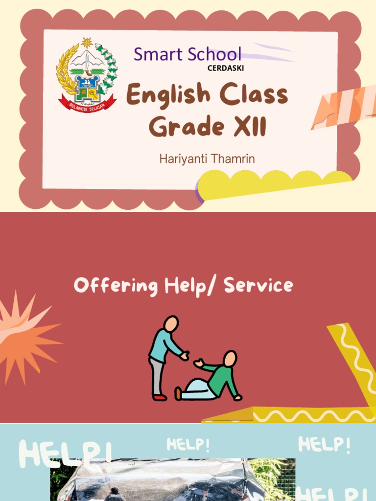 Offering Help: Expressions & Examples | PDF | Home & Garden | Self ...