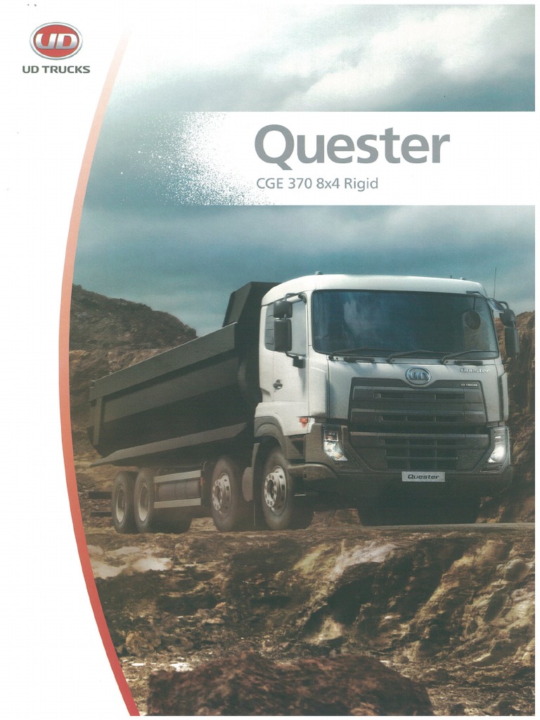 UD TRUCKS Quester CGE37084R PDF | PDF