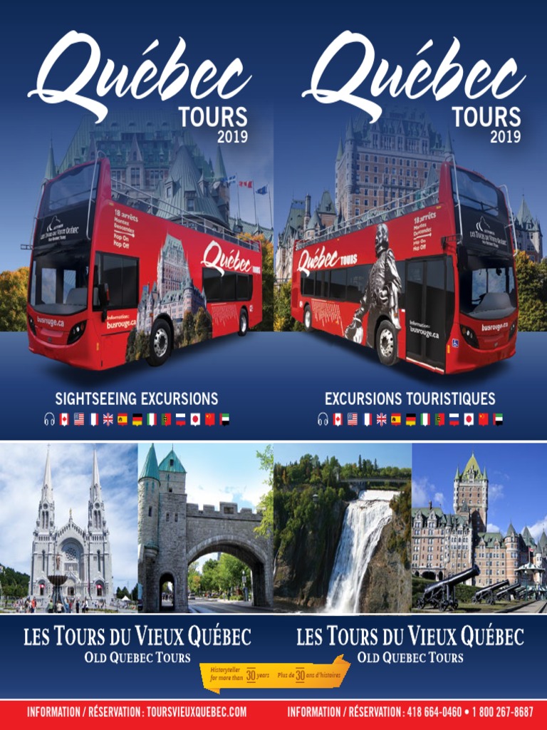 Explorez Québec en Bus et Croisière | PDF | Transport
