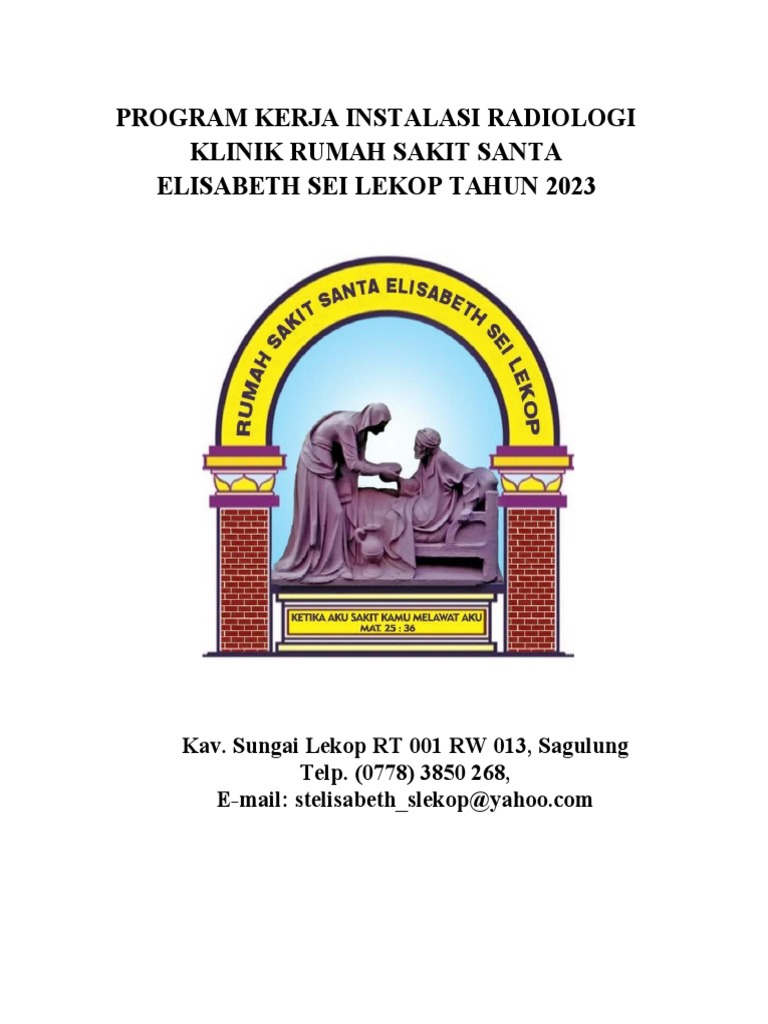 Program Kerja Radiologi Klinik 2023 | PDF