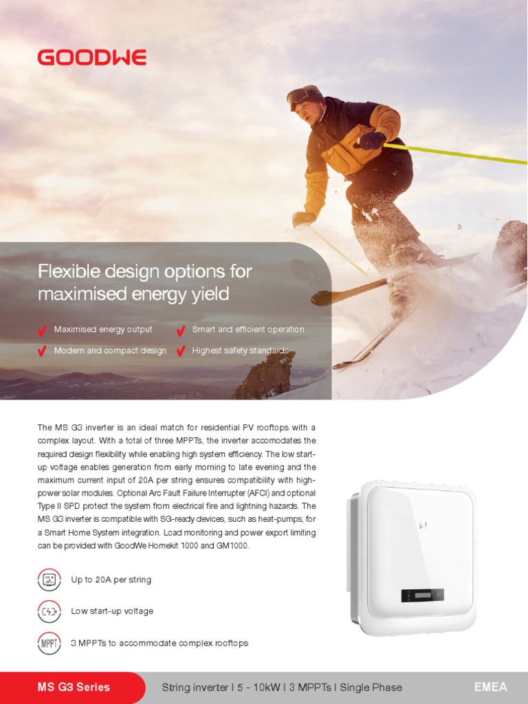 GW - MS G3 - Datasheet - EMEA-EN | PDF