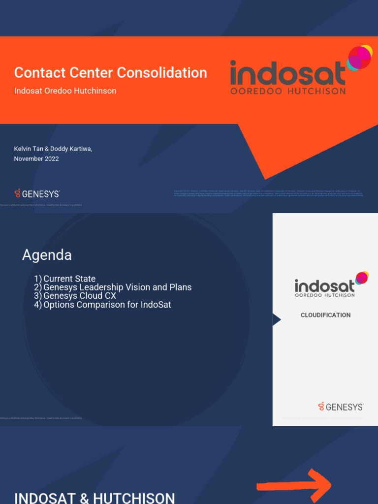Genesys - Indosat-H3I-Transform&Innovate 20221116 | PDF