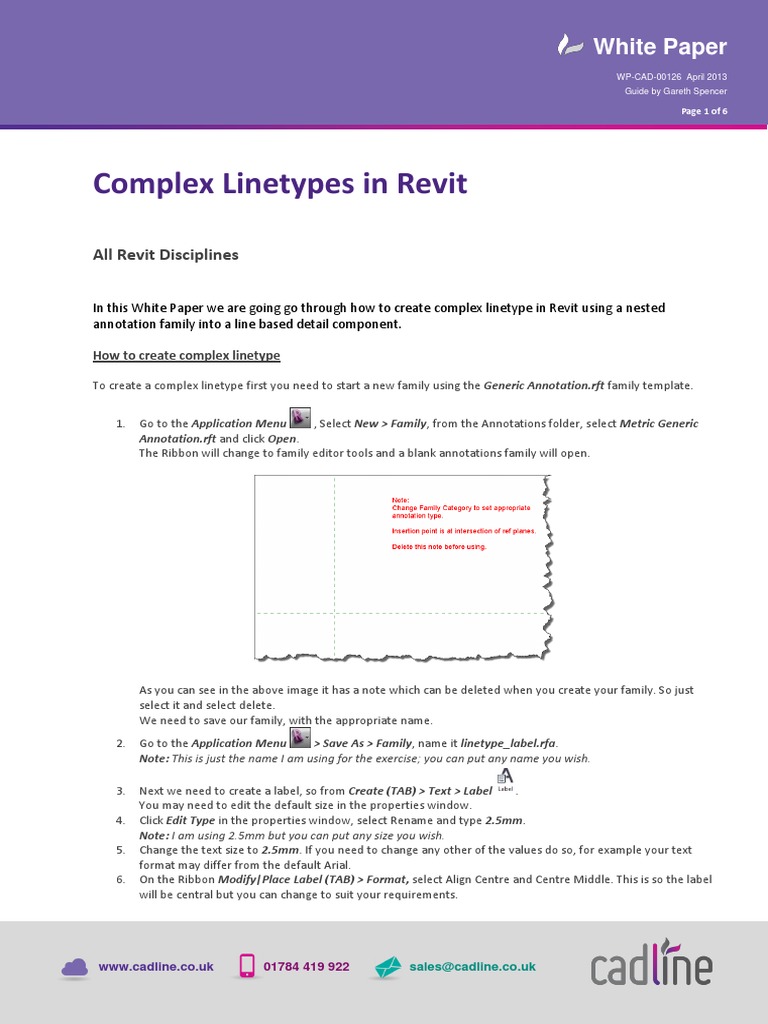 Complex Linetypes In Revit Pdf Autodesk Revit Annotation