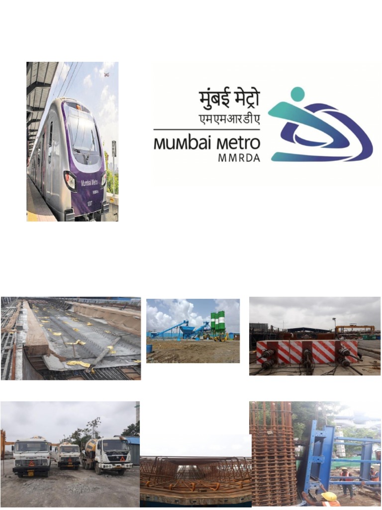 Internship Report - Mumbai Metro Line 7 Project Package 2 | PDF