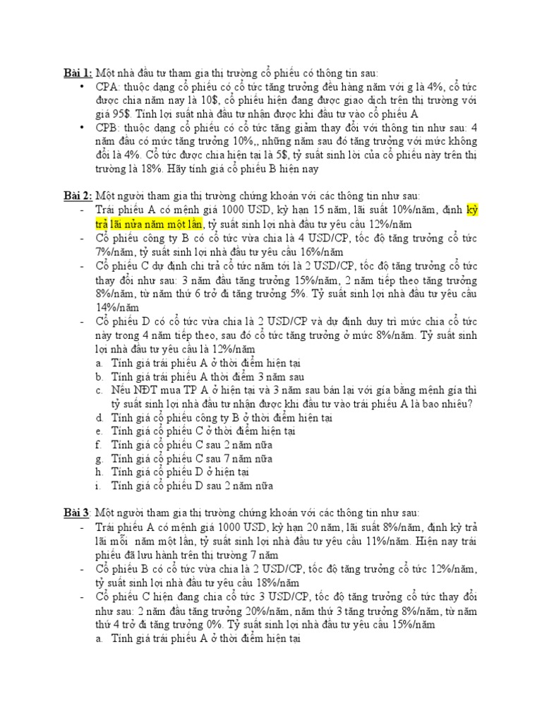 bài tập C5+C6 | PDF