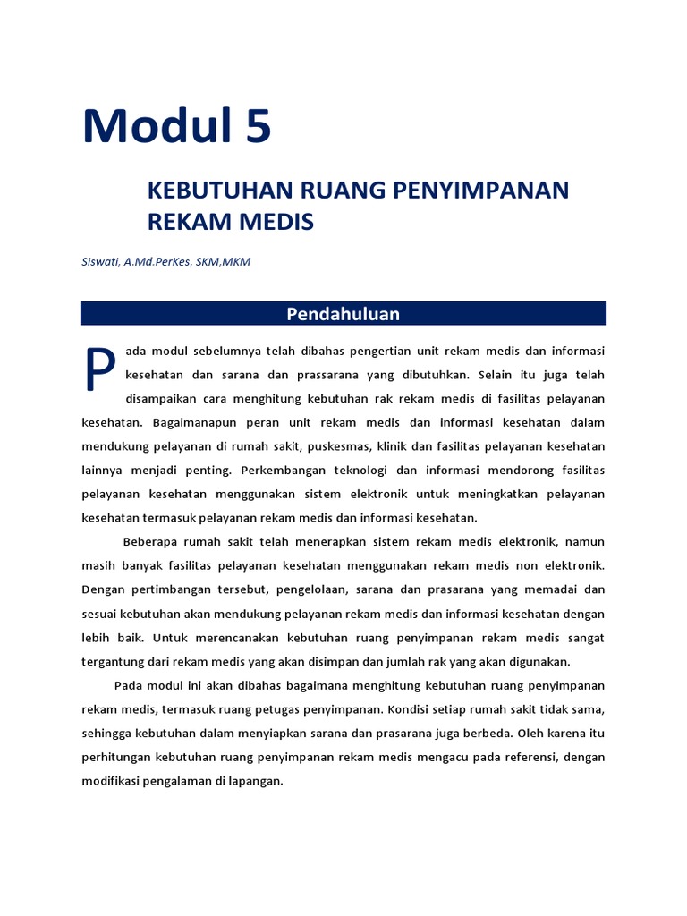 Modul 5-MSDM | PDF