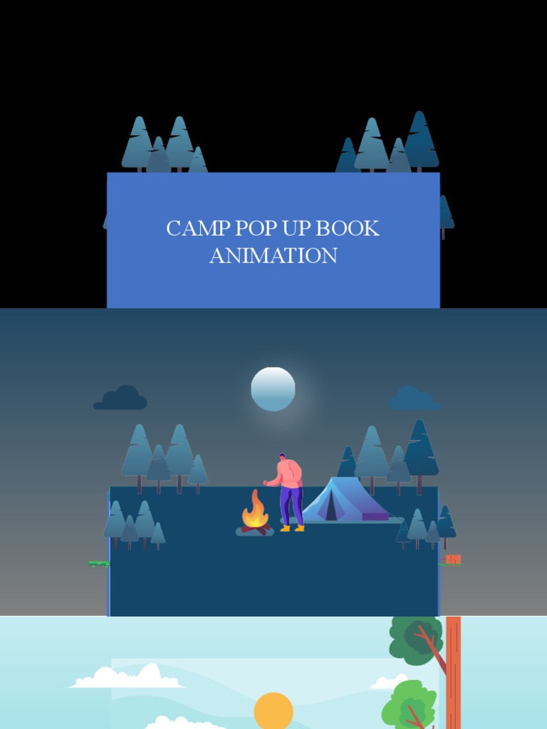 Camp Pop Up Book Animation Pediaku Id Share | PDF