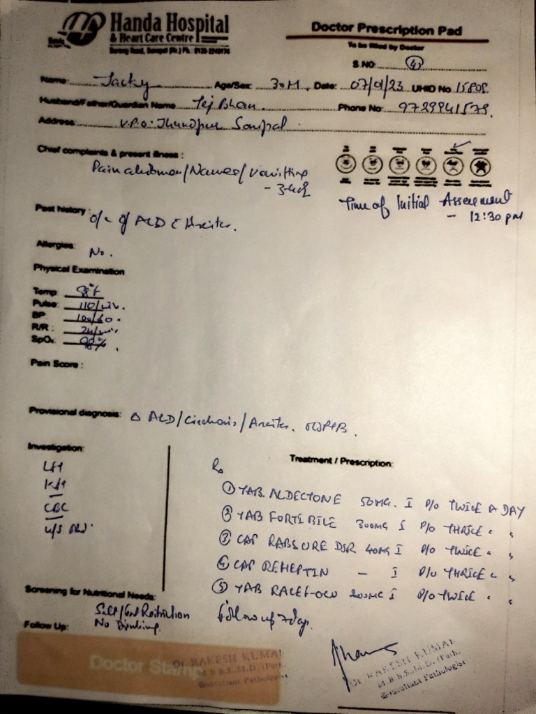 03 OPD Prescriptions | PDF