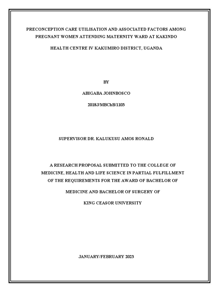 Abigaba Proposal 3 | PDF