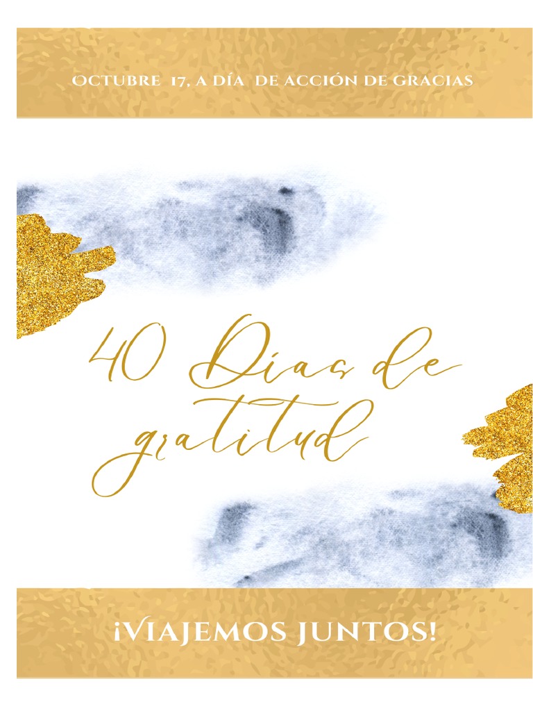 40 Días de Gratitud | PDF