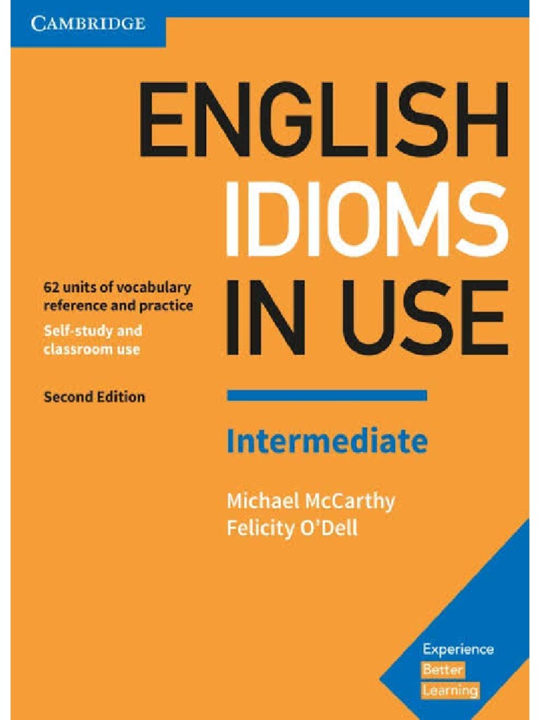 English idioms In use intermediate level | PDF