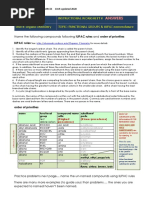 CH 20 Naming Cyclic Alkanes Cyclic Alkenes Practice Worksheet1 | PDF ...