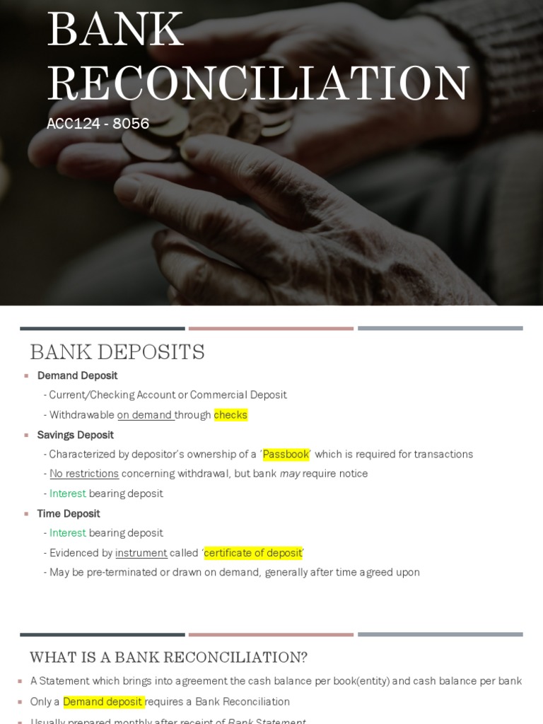 ACC124 8056 Bank - Recon | PDF