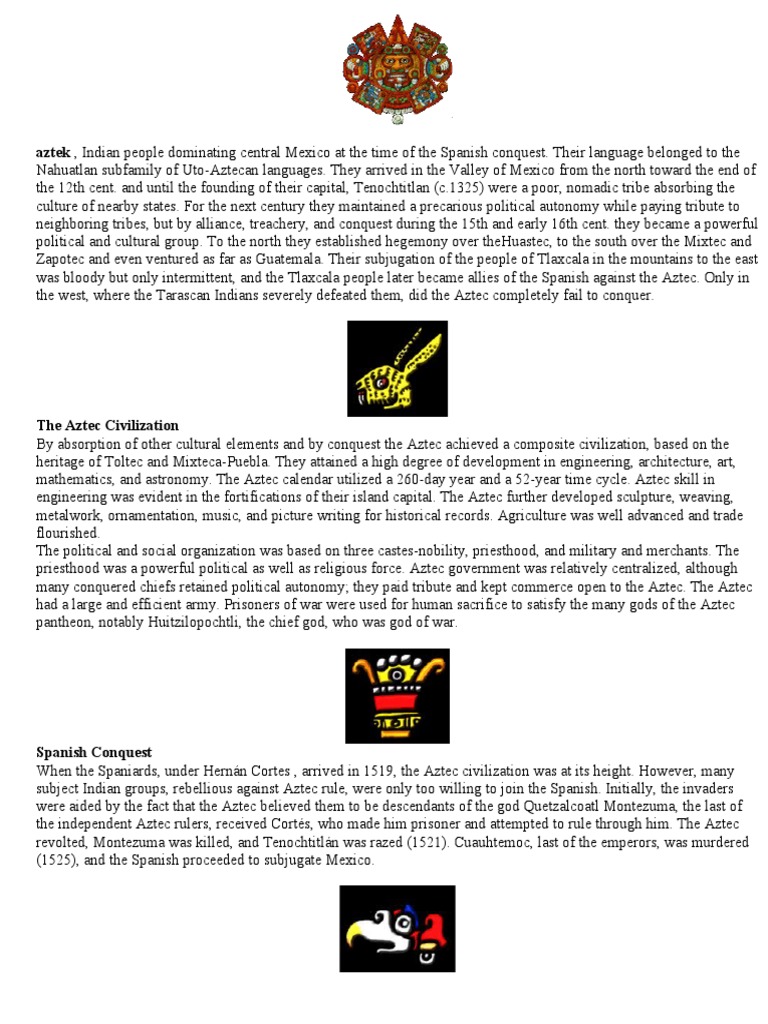 Aztec Pdf