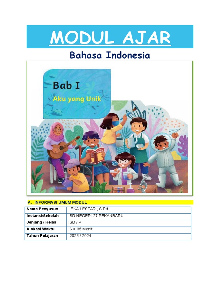 Bab 1 - Ma B Indo Kls 5 (KTSP) | PDF