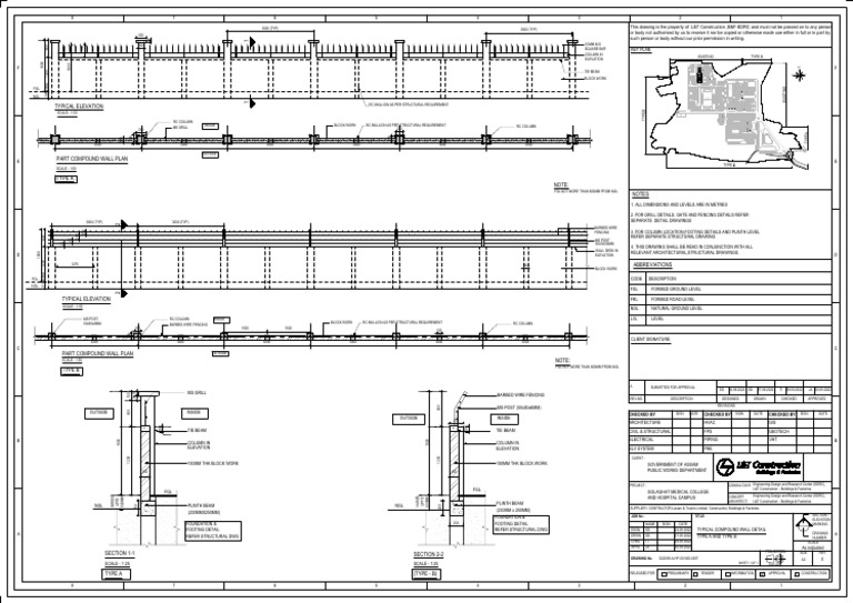 Compound Wall | PDF | Building | Building Technology