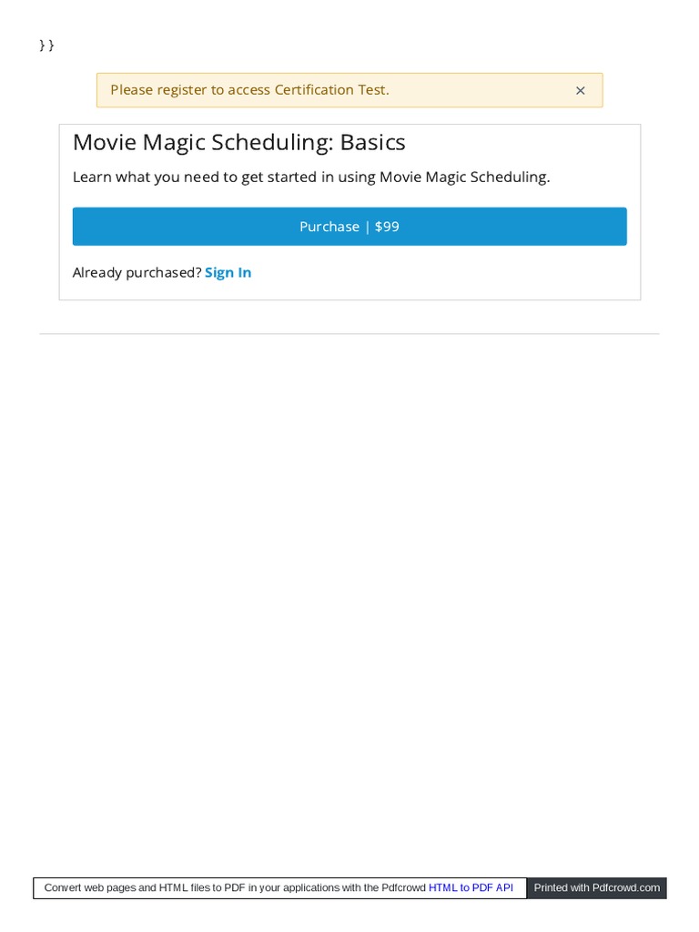 Academy Ep Com Movie Magic Scheduling Basics 487775 | PDF | Business