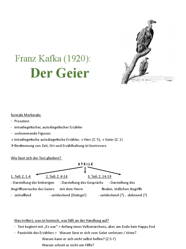 Parabel - Der Geier | PDF