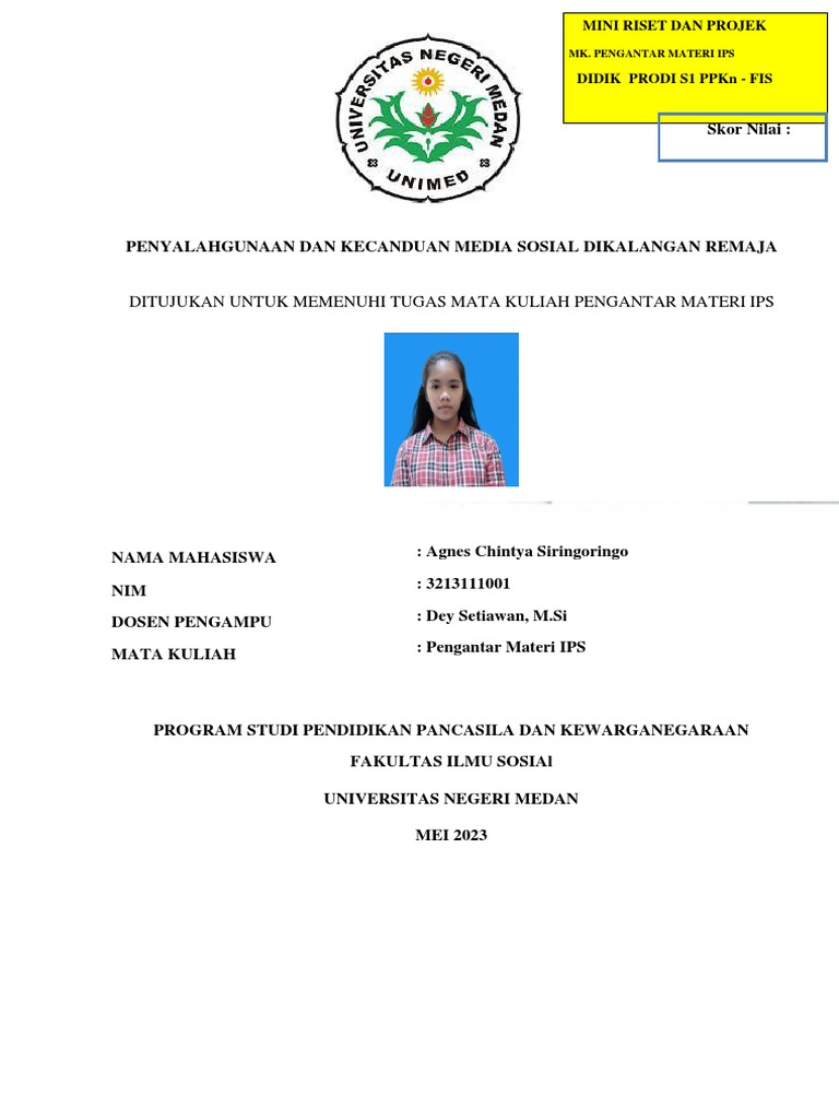 Mini Riset Dan Projek Chintya Pdf