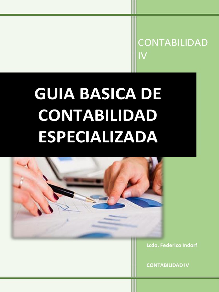 Contabilidad Iv Contabilidad Especializada | PDF