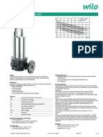 Wilo SWP Series Sewage Pumps Catalogue | PDF