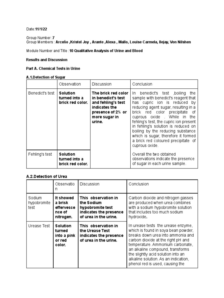 Module 10 Lab Report | Download Free PDF | Coagulation | Blood