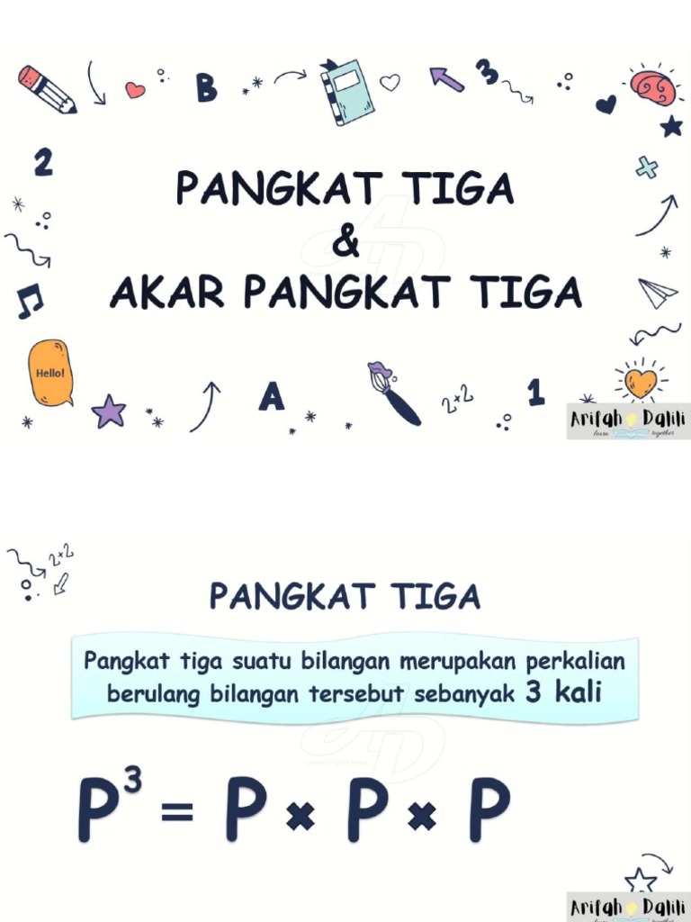 MATEMATIKA-PANGKAT TIGA DAN AKAR PANGKAT TIGA 0-45 Screenshot | PDF