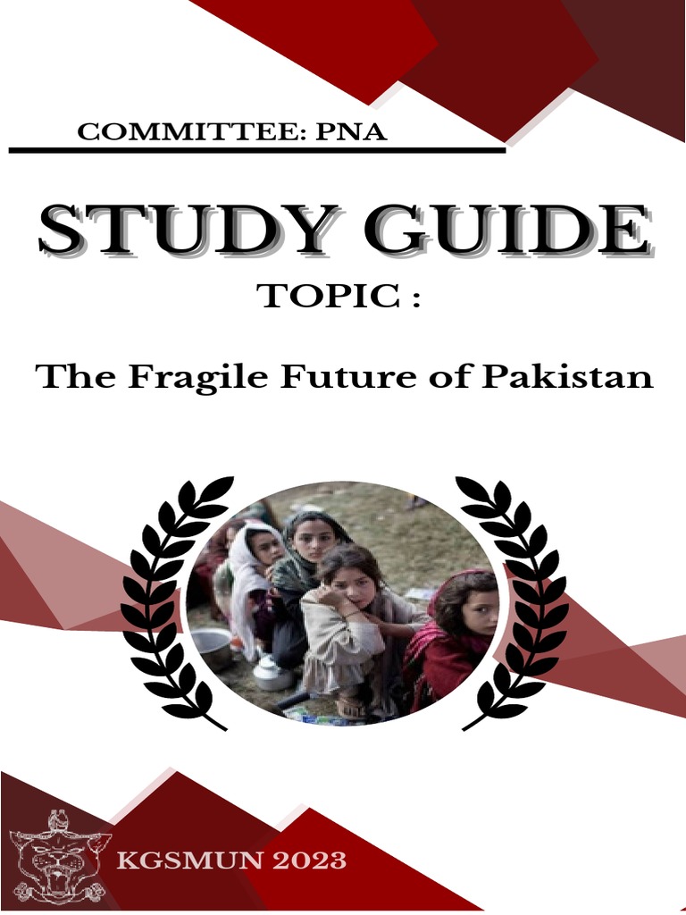 KGSMUN 2023 PNA Study Guide | PDF | Cost Of Living | Pakistan