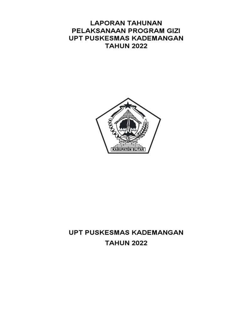 Laporan Akhir Tahun Gizi 2022 | PDF
