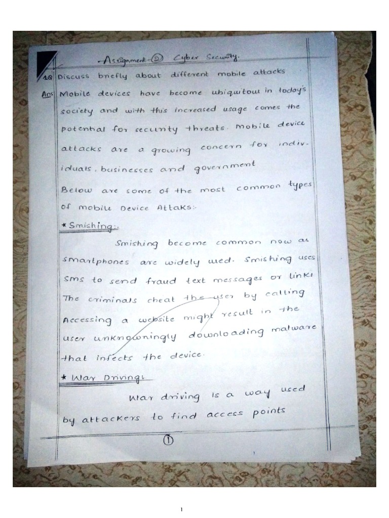 cyber security (assignment -2) | PDF