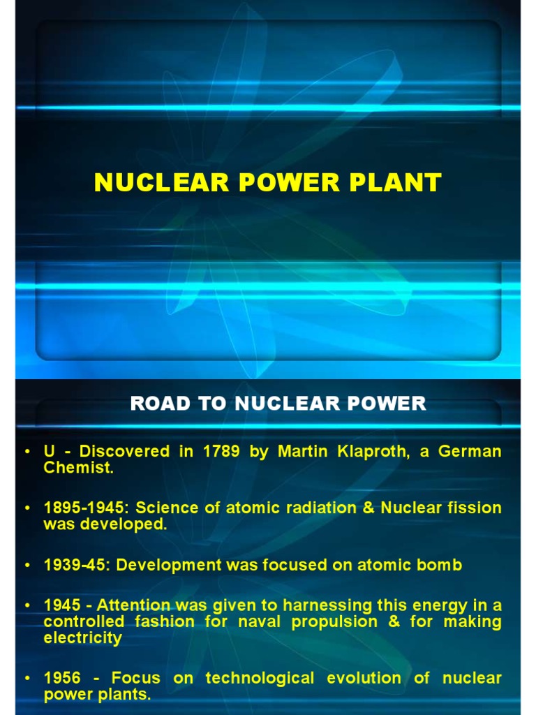UNIT IV Nuclear Power Plant | PDF | Nuclear Fission | Nuclear Reaction