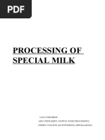 Dairy Products Production Flow Chart | PDF | Milk | Dairy Products