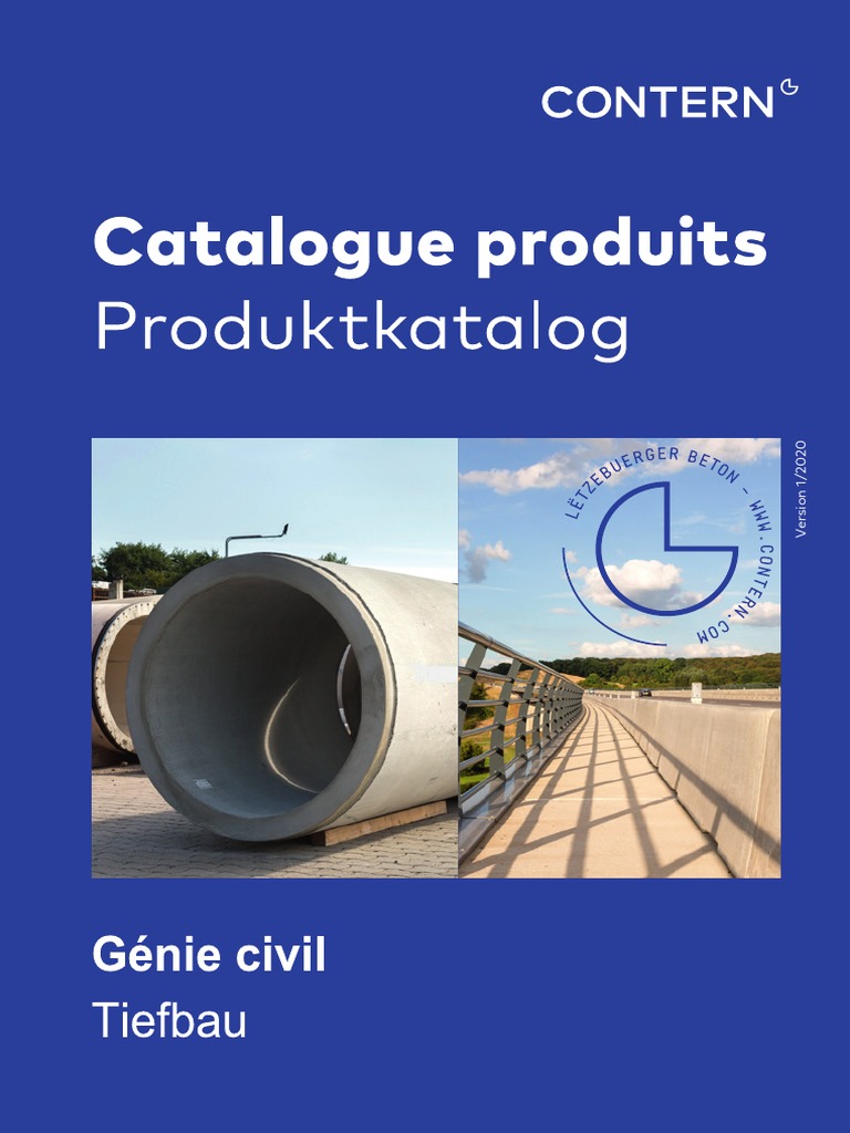 Catalogue Chaux de Contern Genie Civil | PDF
