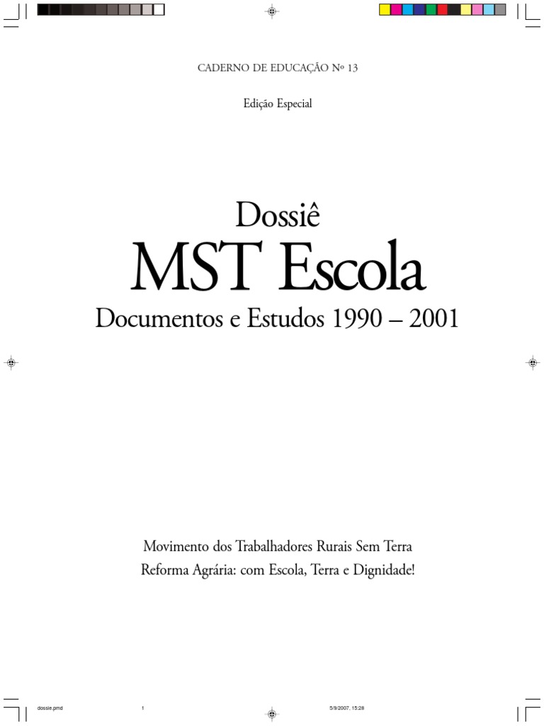 Dossiê MST Escola: Educação e Luta Social | PDF | Ciências Sociais