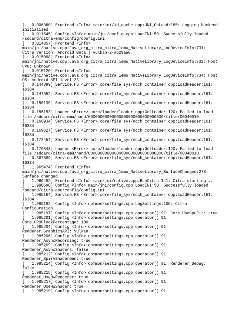 Citra Log - Txt.old | PDF | Information Technology | Software Engineering
